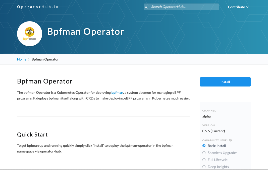 Developing the bpfman-operator - bpfman